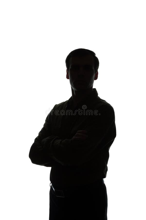 Portrait of a Young Man, Front View Stock Image - Image of male, head ...