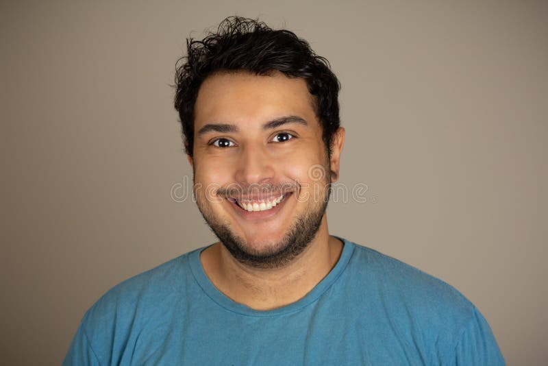 Young Man Looking at the Camera. Big Smile and Happy Stock Image ...