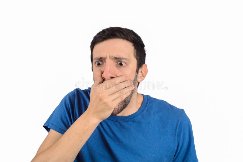 Young man worried stock image. Image of rethink, person - 148271349