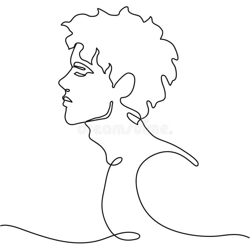 African Men Line Drawing Stock Illustrations – 355 African Men Line ...