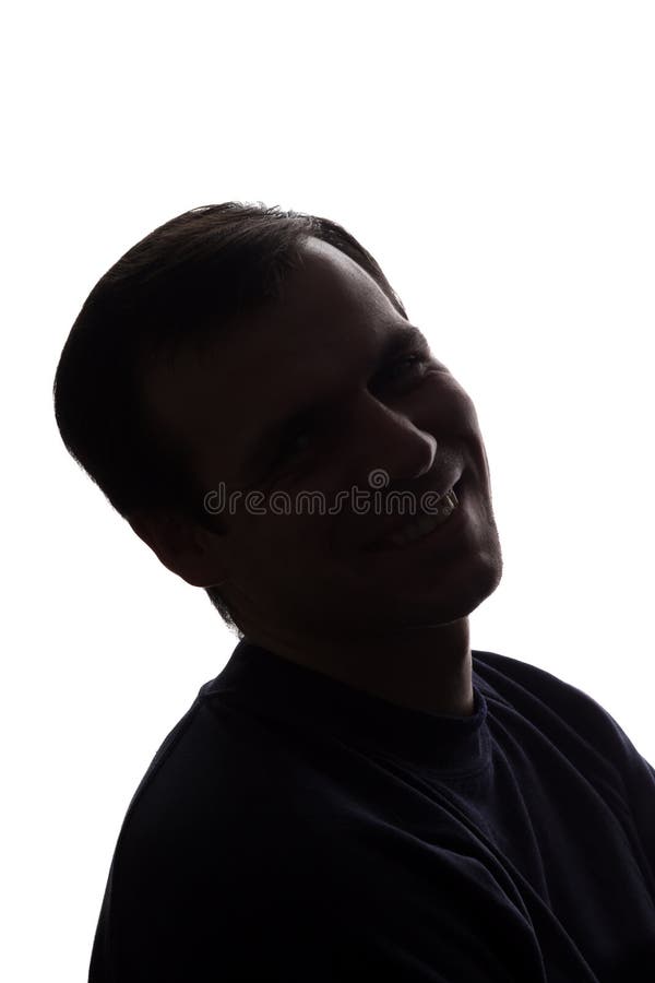 Portrait of a Young Man, Side View Stock Photo - Image of neat, profile ...