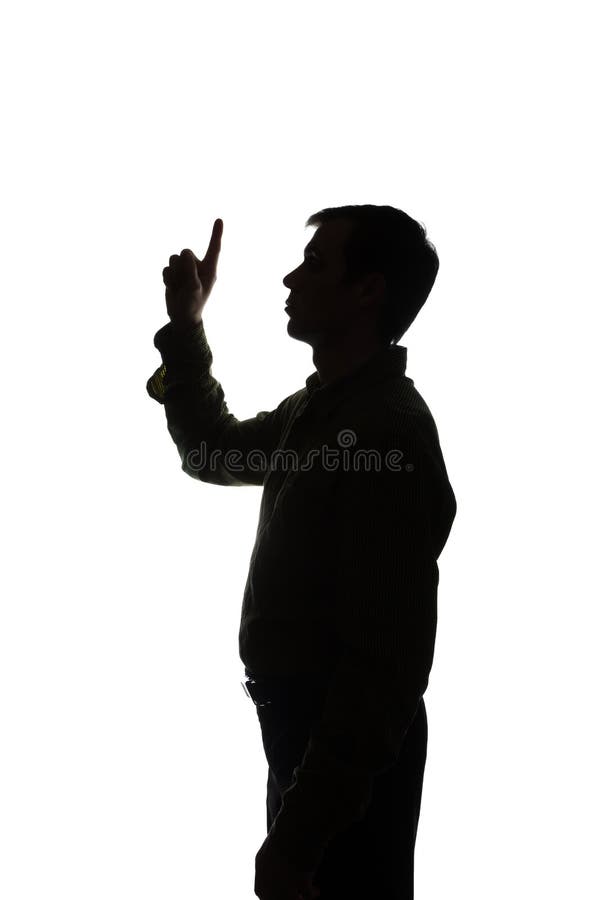 Portrait of a Young Man, Side View Stock Image - Image of excellent ...