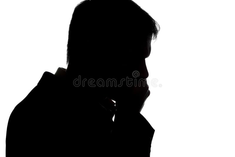 Man Side Profile Silhouette Stock Photos - Download 1,524 Royalty Free ...