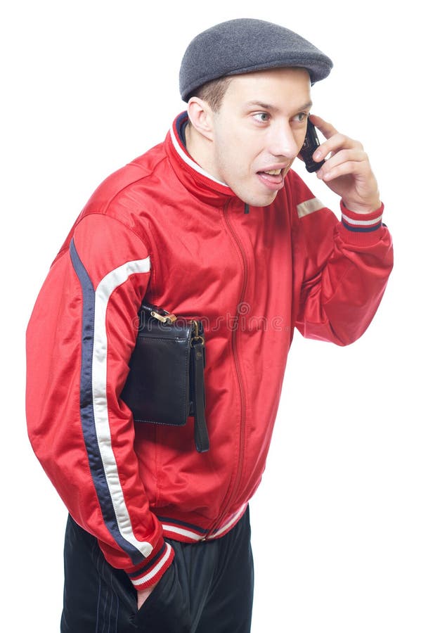 Portrait of a Young Mobster Stock Photo - Image of dangerous, gangster ...