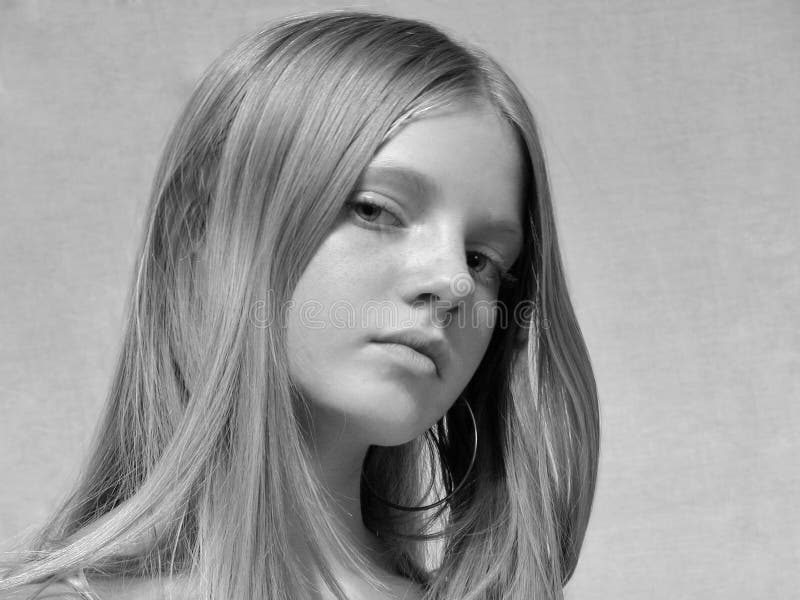 Portrait of young model stock image. Image of fashion - 2468405