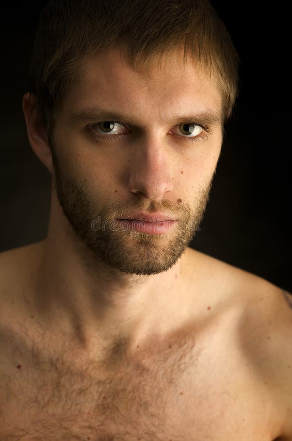 Portrait of young person stock image. Image of build, adult - 6496405