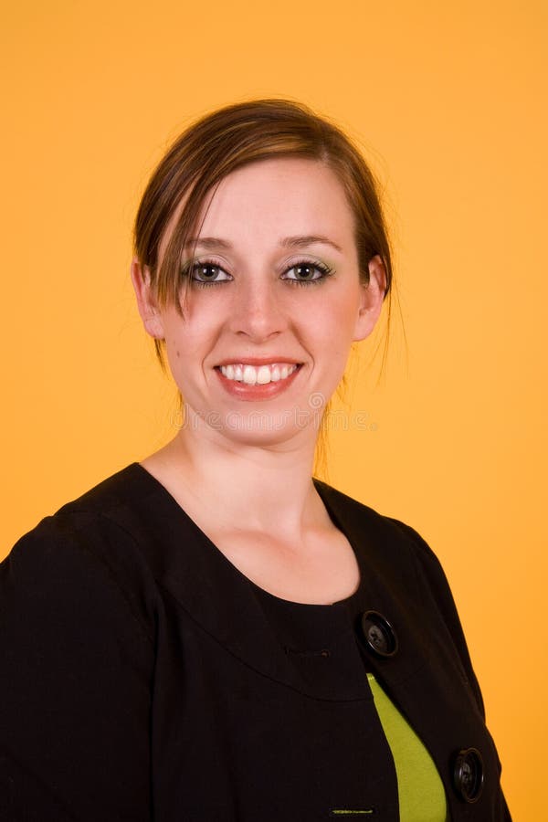 Portrait of a Young Professional Stock Image - Image of business ...