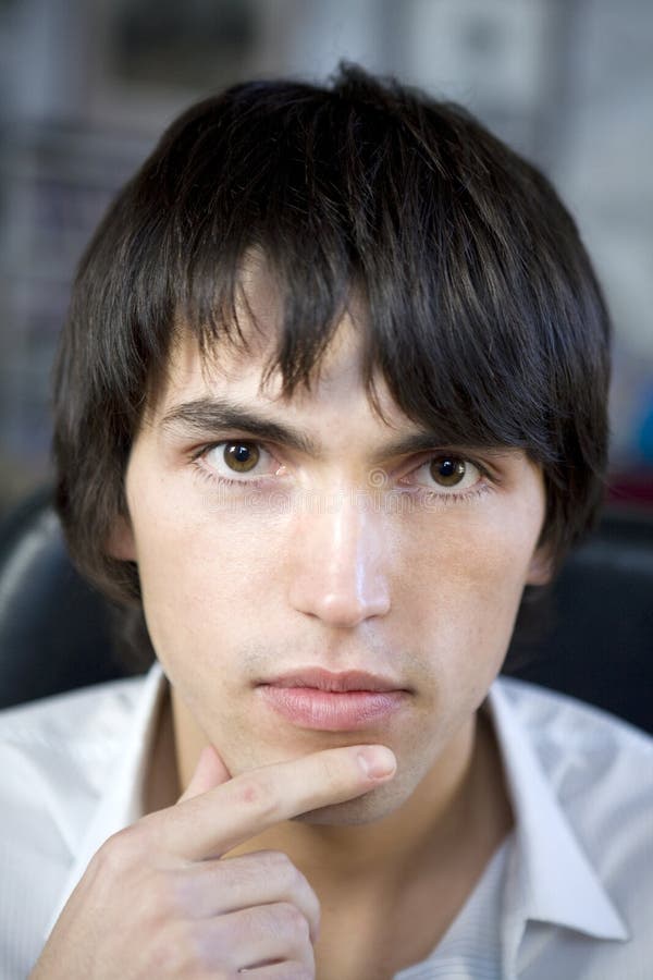 Portrait Handsome Serious Young Blond Man Stock Image - Image of black ... Portrait Handsome Serious Young Blond Man Stock Image - Image of black ...