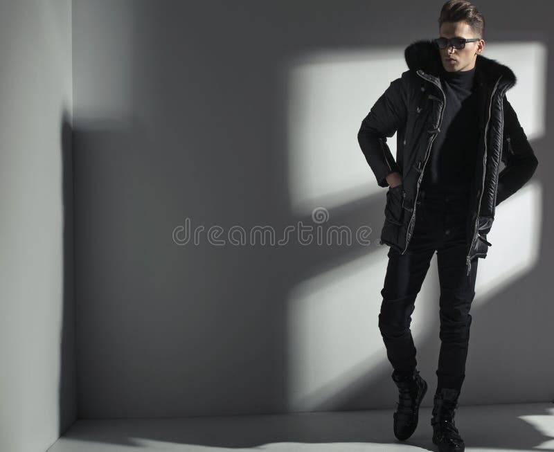 Portrait Of A Young Smart Guy Stock Image - Image of background ...