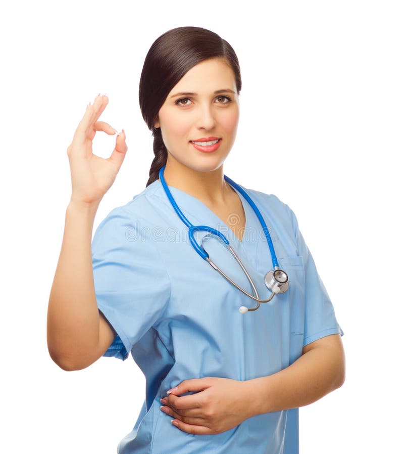 Portrait of Young Smiling Doctor Stock Photo - Image of medical ...