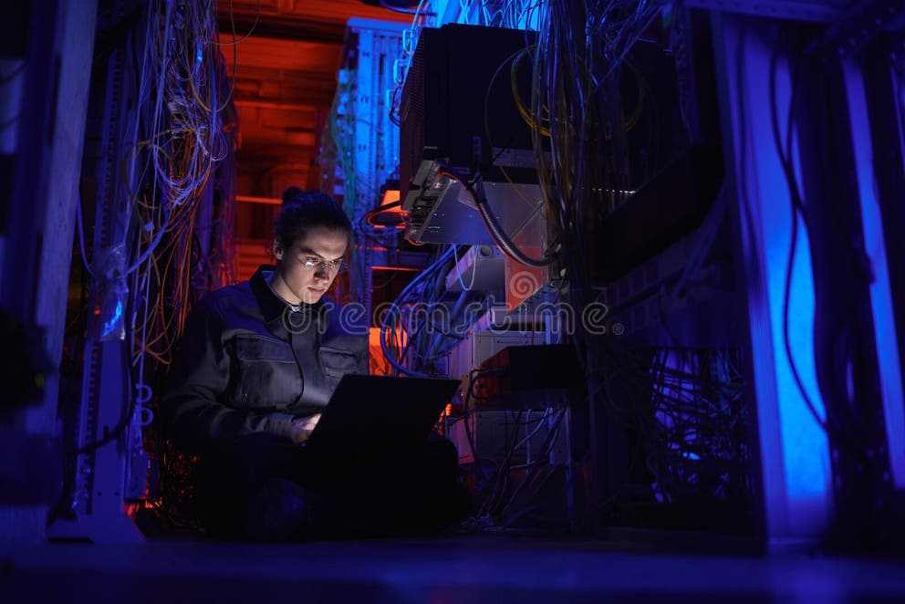 Computer Network Setup stock photo. Image of supercomputer - 224113560