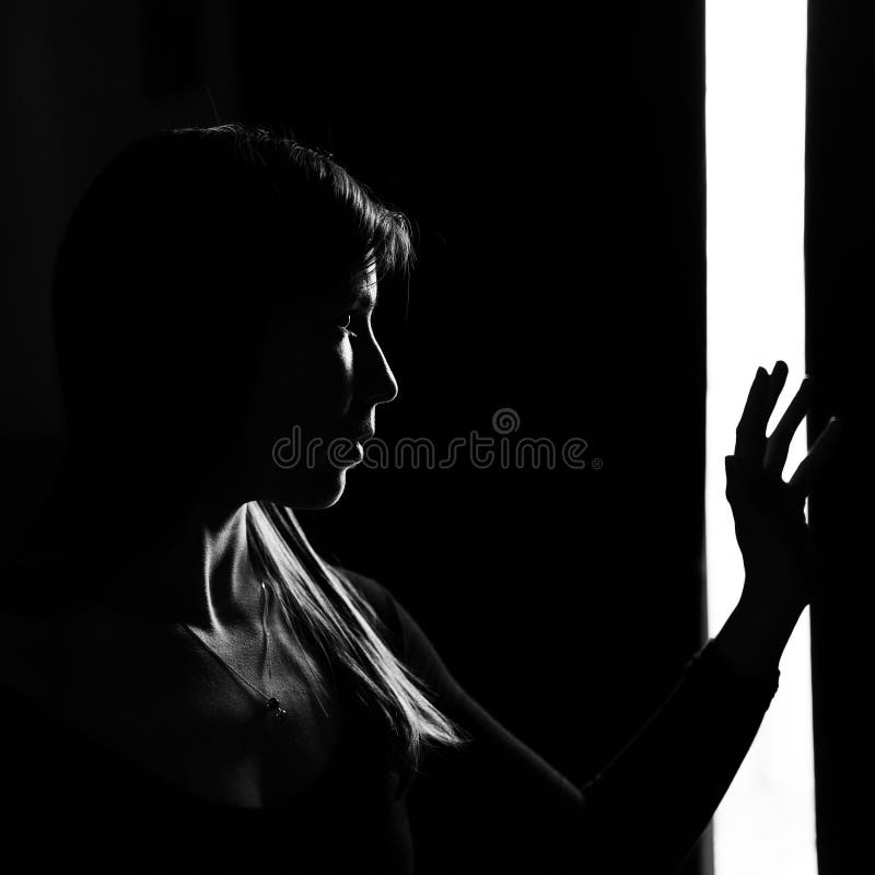 293 Black Woman Dramatic Shadow Profile Stock Photos - Free & Royalty ...