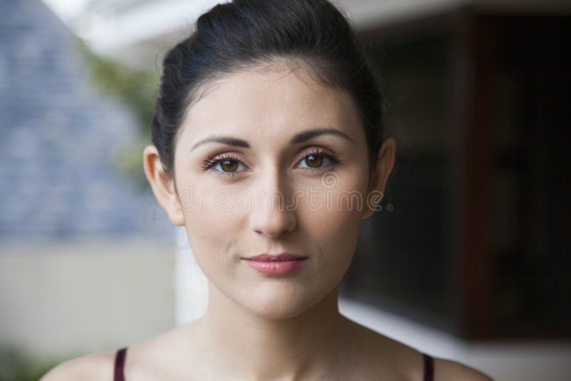 Portrait of young woman stock photo. Image of young, diversity - 44330830