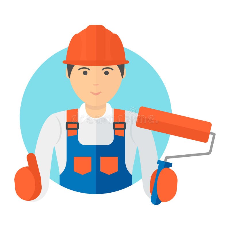 Hand builder logo stock vector. Illustration of colourful - 22032717