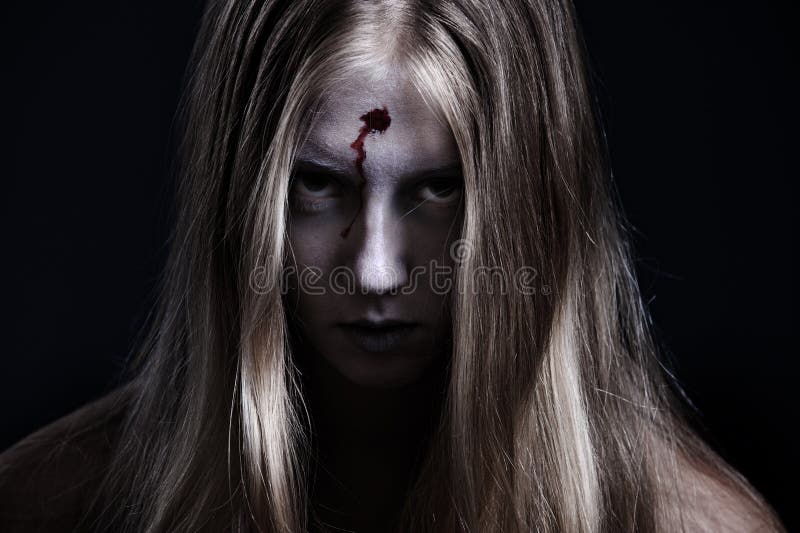 Portrait of zombie stock photo. Image of portrait, anger - 16434208