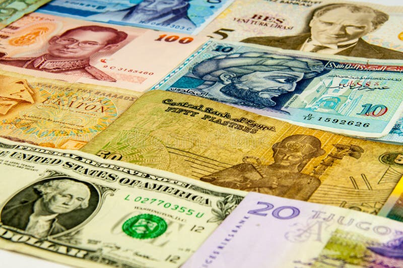 Portraits on the banknotes stock image. Image of currency - 59520761