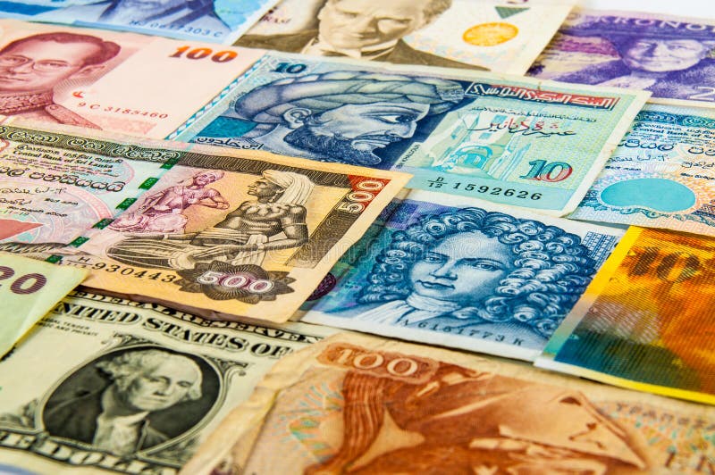Portraits on the banknotes stock photo. Image of currency - 59518712