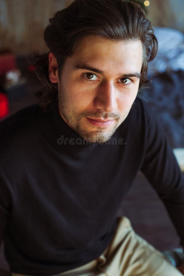 Portraits of men stock image. Image of cool, caucasian - 134702521