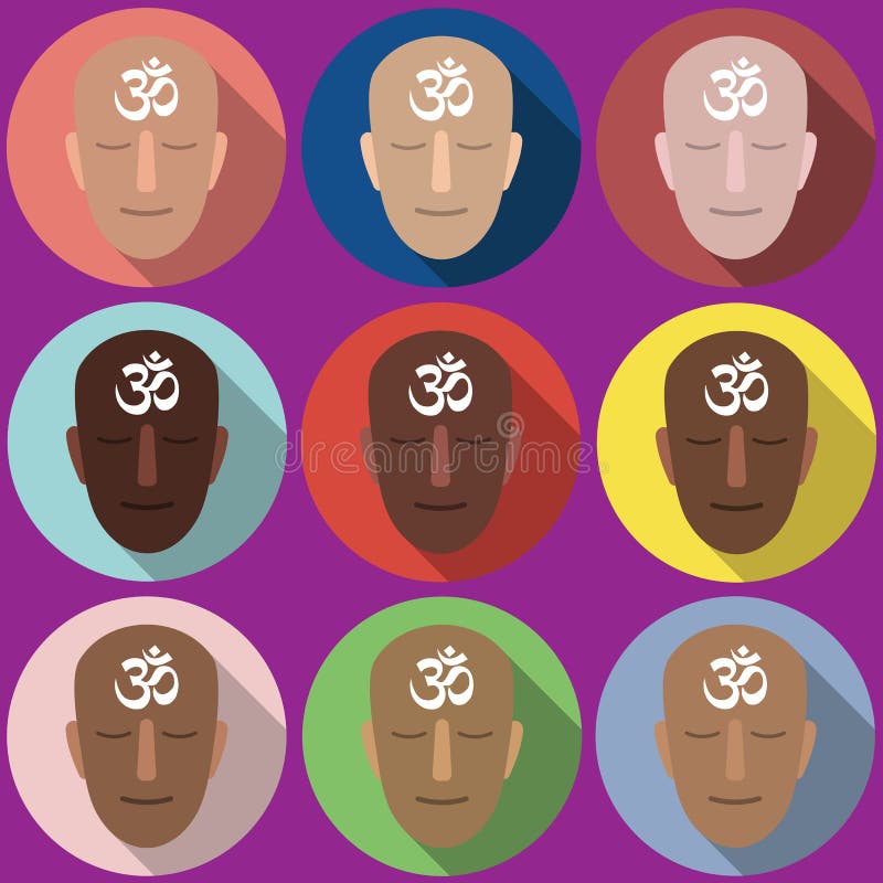 Portraits Symbol Om Stock Illustrations – 2 Portraits Symbol Om Stock ...