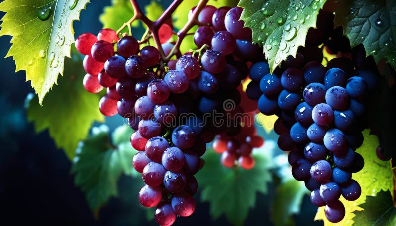 Hyperrealistic Grapevine Stock Illustrations – 12 Hyperrealistic ...