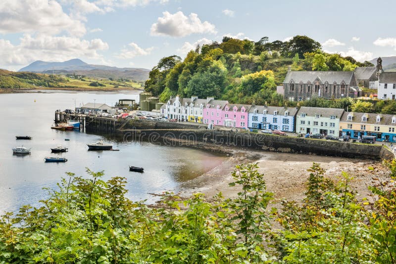 View Over Portree Town in the Isle of Skye, Scotland Editorial Image ... View Over Portree Town in the Isle of Skye, Scotland Editorial Image ...