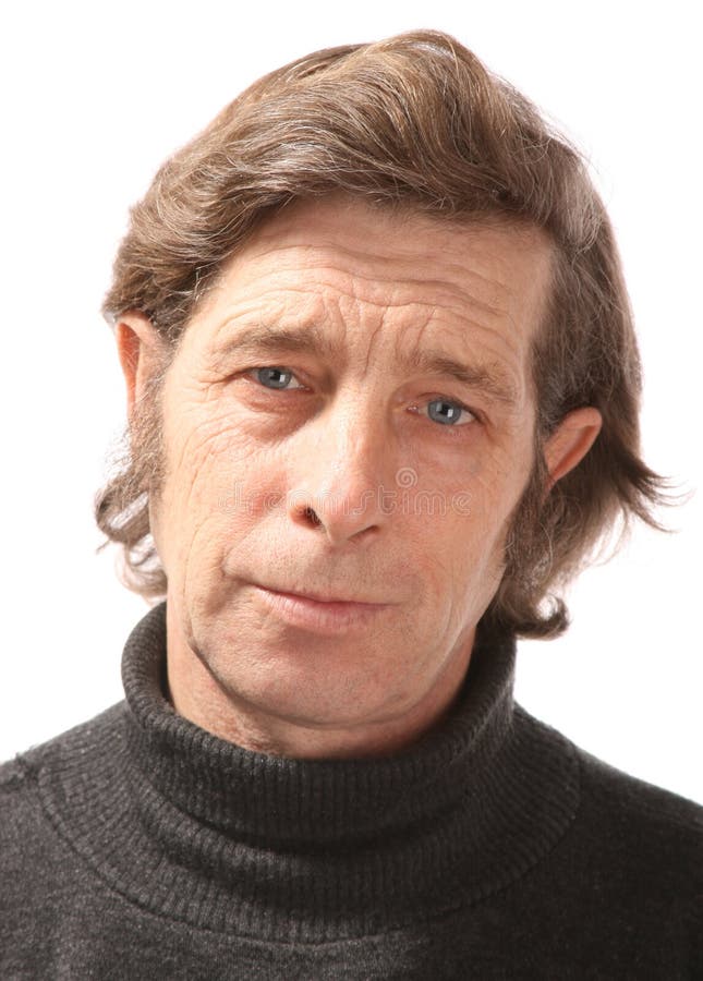 Portret van de oude man. stock foto. Image of menselijk - 6576326