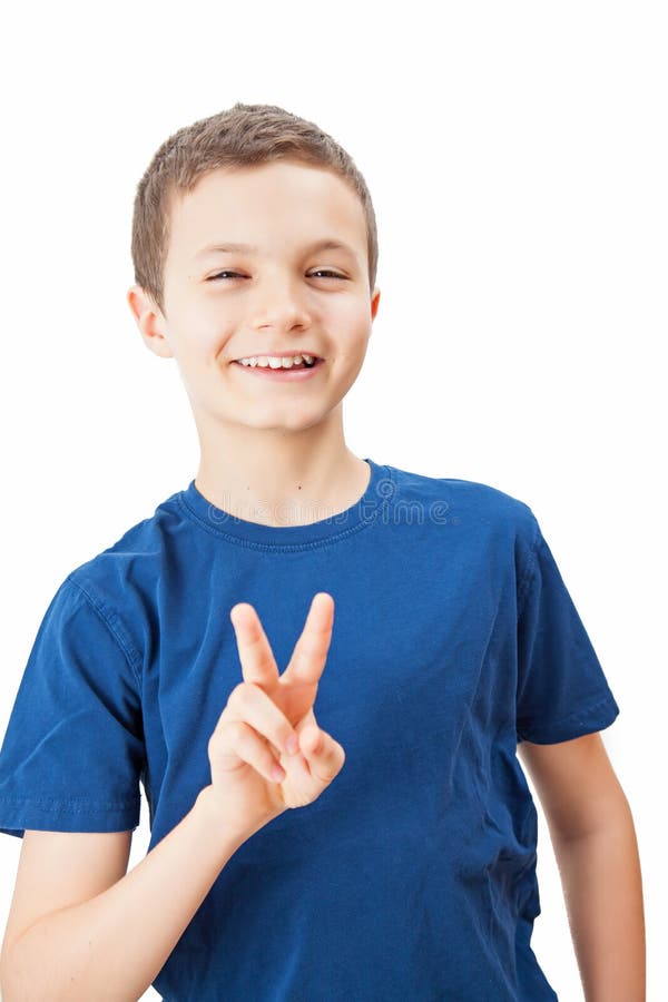 Portret van een tiener stock foto. Image of ogen, positief - 39522088