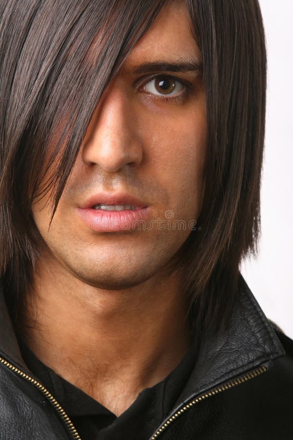 Portret Van Jonge Volwassene Stock Afbeelding - Image of mannetje ...