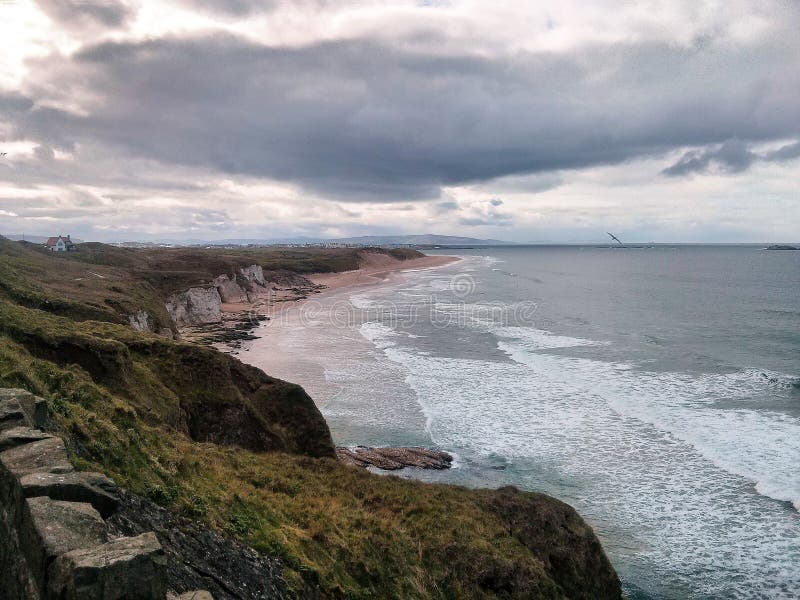 White Rocks Beach, Portrush, Northern Ireland Stock Image - Image of ...