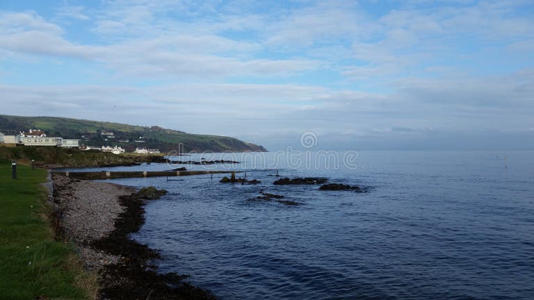 Portrush stock photo. Image of waves, front, portrush - 48605372