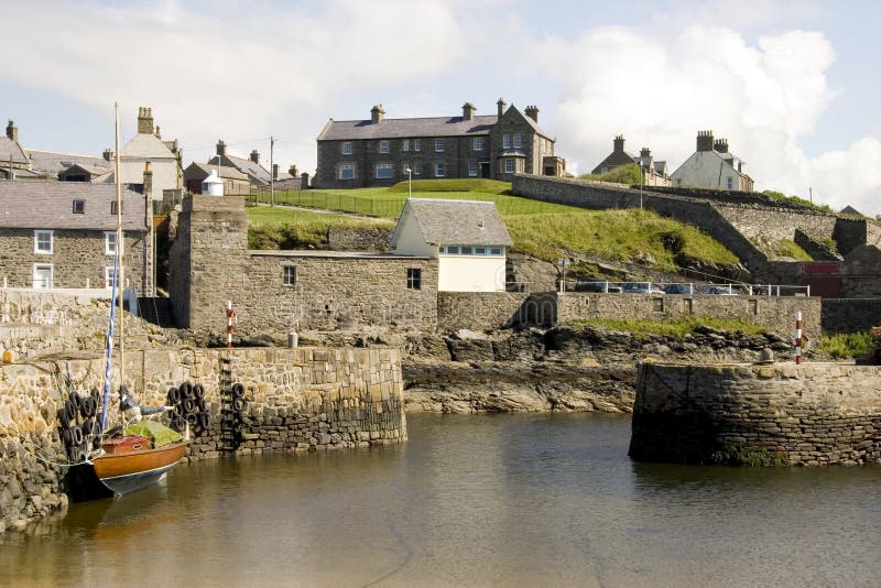 Portsoy Harbour, Scotland stock photo. Image of ocean - 3095956