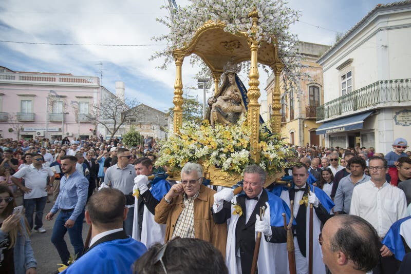 PORTUGAL ALGARVE LOULE EASTER PROCESSION Editorial Stock Photo - Image ...