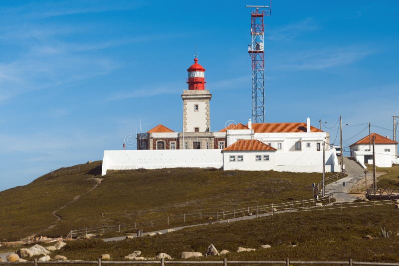 Portugal Faro Cabo da Roca immagine stock. Immagine di portogallo ...