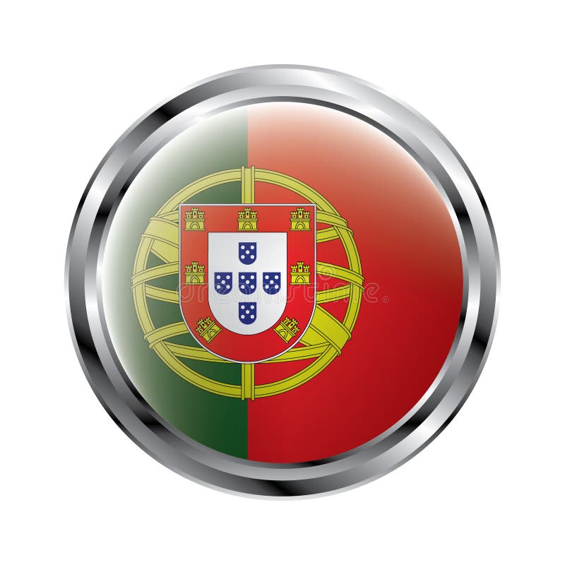 Portugal Flag Icon. Vector Illustration Decorative Design Stock Vector ...