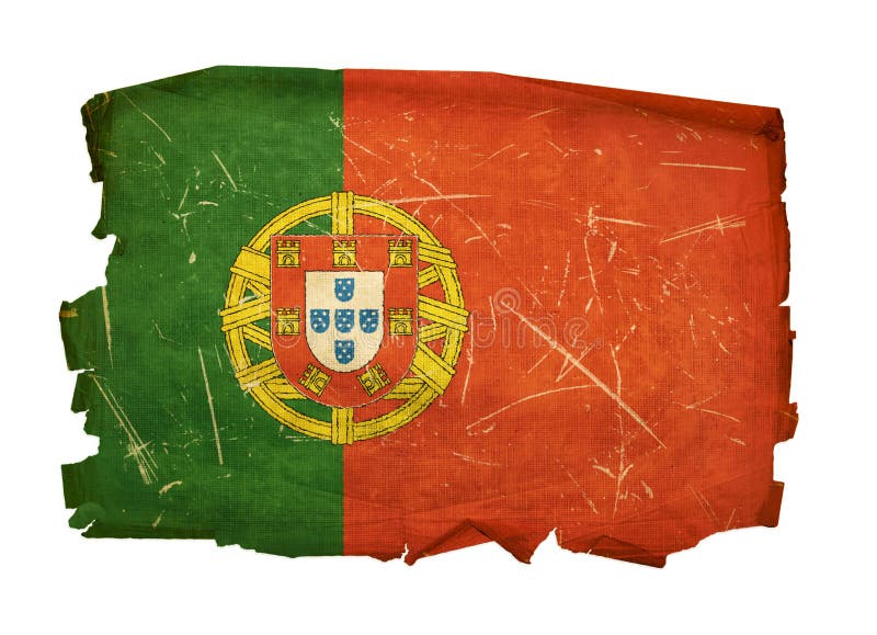 Portugal Flag old stock image. Image of dried, painting - 291192469