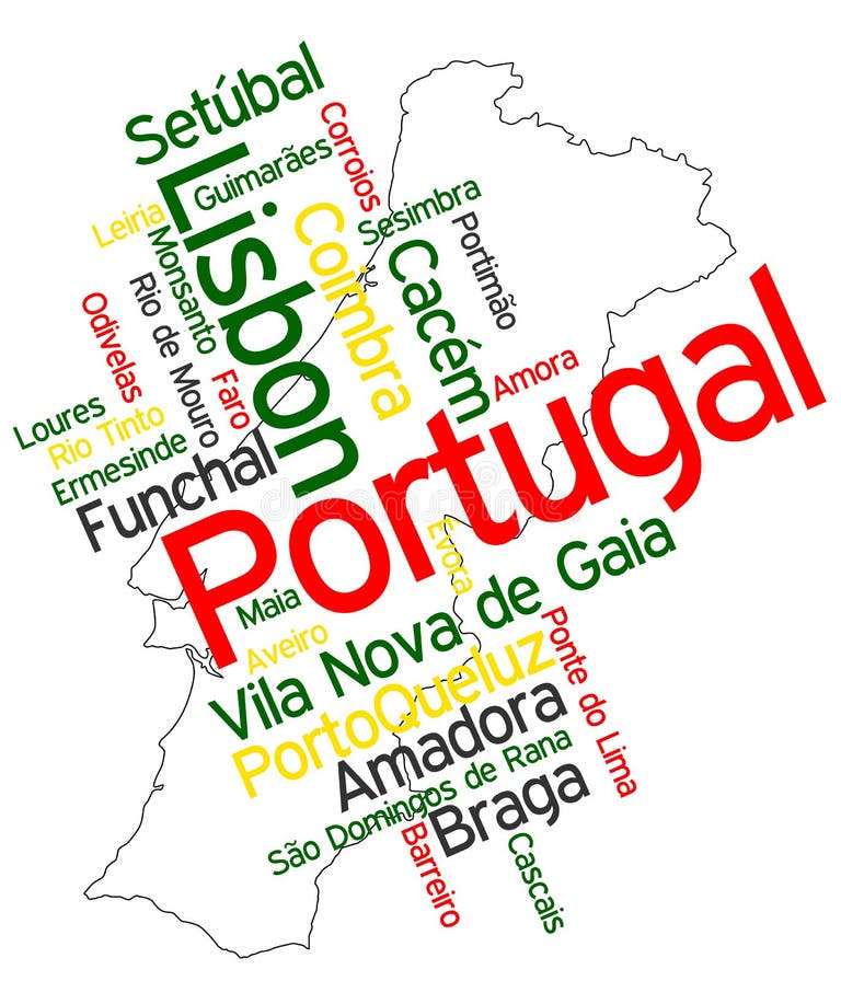 Word Portugal Stock Illustrations – 930 Word Portugal Stock ...