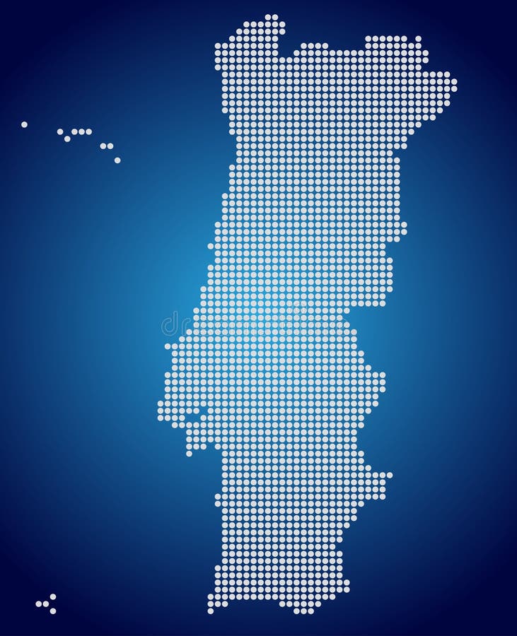 Portugal Dots Map Stock Illustrations – 302 Portugal Dots Map Stock ...