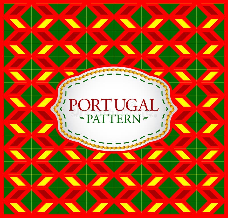 Portugal Map from Red Pattern from a Grid of Squares of Different Sizes ...