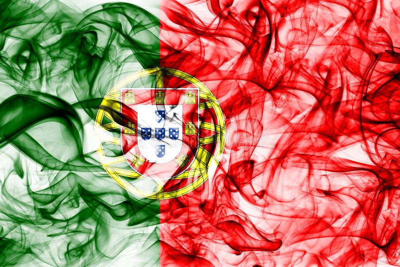 Portugal Flag Smoke White Background Stock Illustrations – 26 Portugal ...