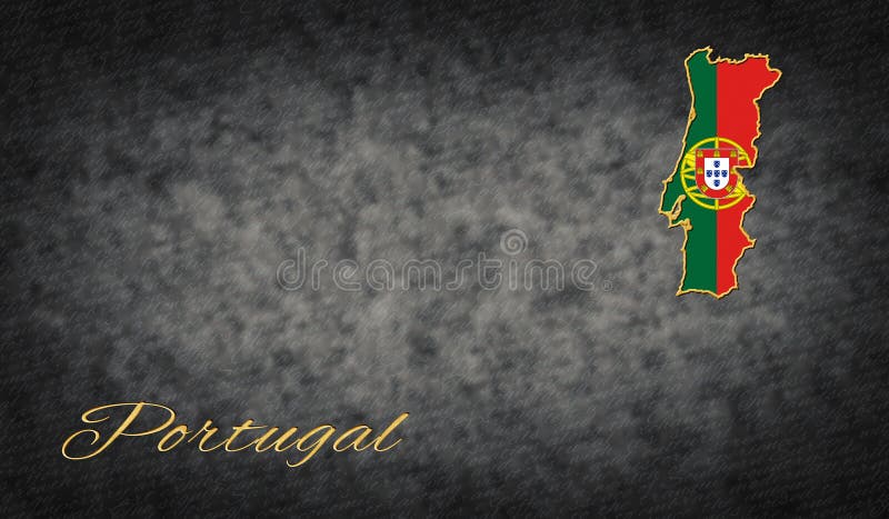 Portugal Symbols, Map of Portugal Stock Photo - Image of portuguese ...