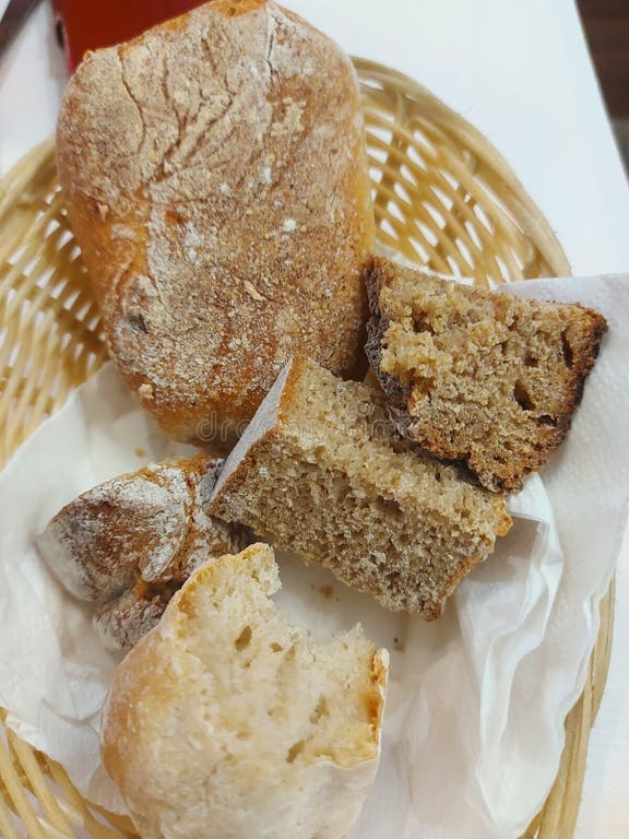 Portuguese bread basket stock image. Image of eating - 265706331