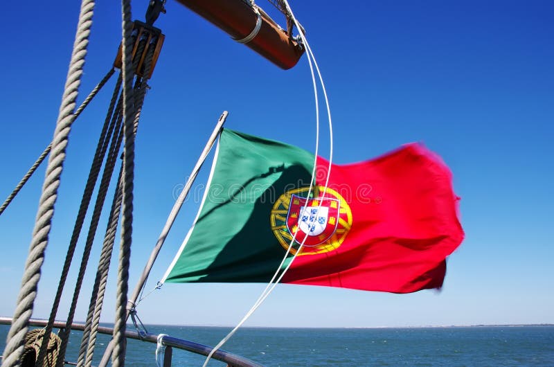 Portuguese flag stock photo. Image of traditional, beautiful - 26198394