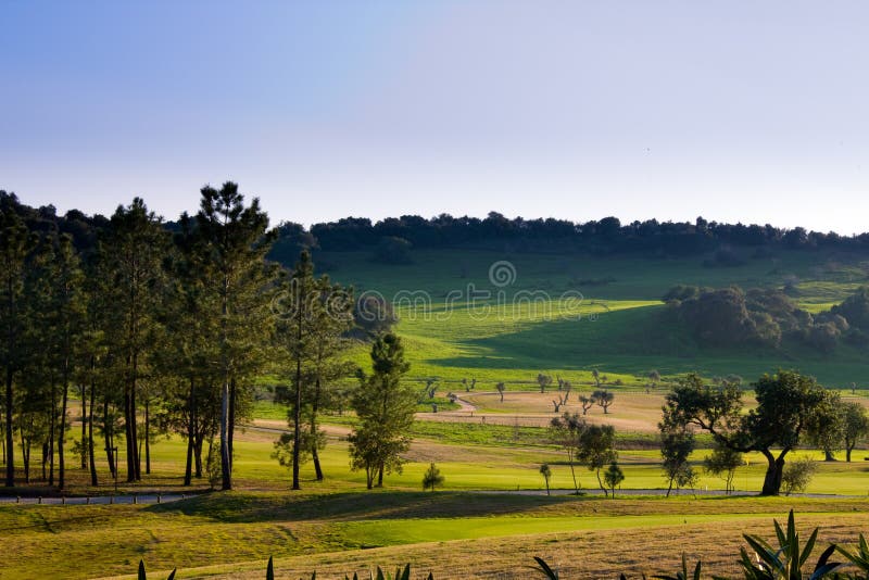 Portuguese landscape stock image. Image of morgado, hills - 25203803