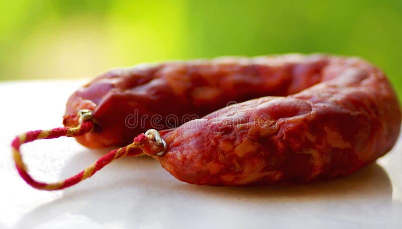 Portuguese meat. stock image. Image of portugal, ring - 16547921