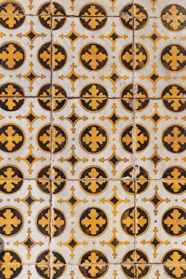 Portuguese Tile Patterns stock image. Image of architectural - 112338095