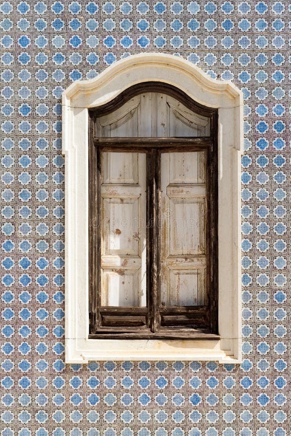 Portuguese windows style stock photo. Image of pattern - 204384142