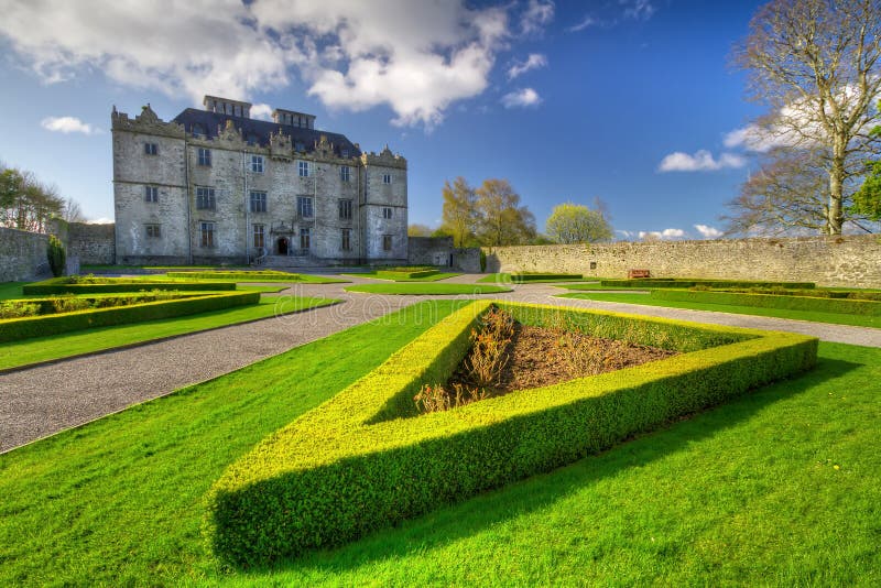 Portumna Castle and Gardens in Co.Galway - Ireland Stock Photo - Image ...