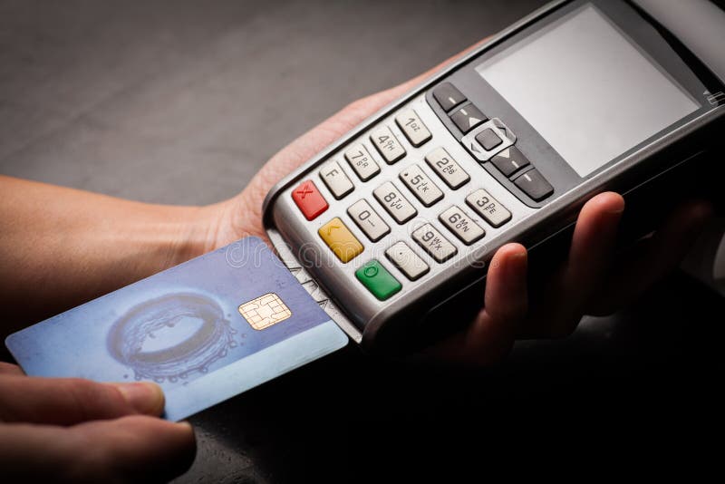 POS and credit cards stock image. Image of magnetic, finance - 67785683