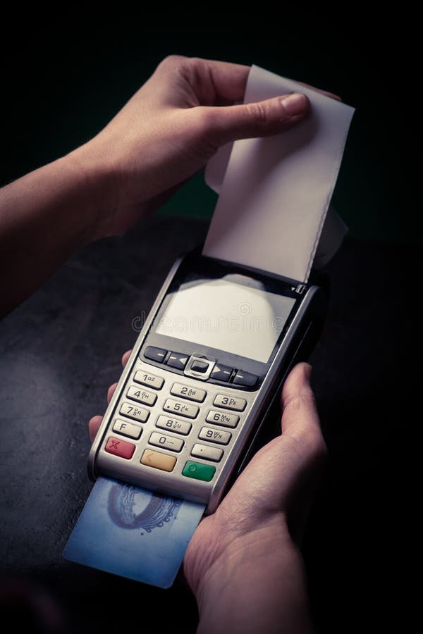 POS and credit cards stock photo. Image of finance, machine - 67889030