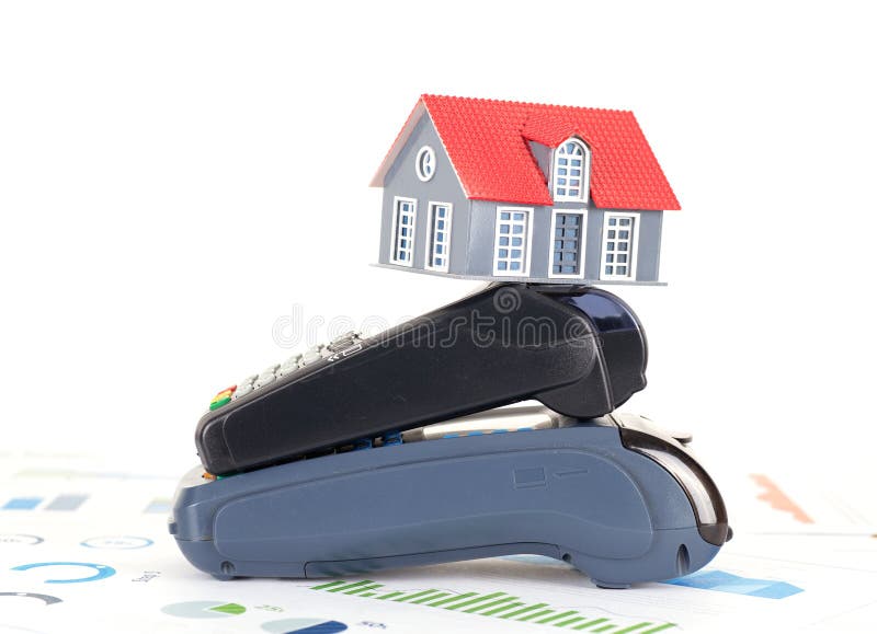 Pos Machine and Golden Lock on ItHouse Model and Pos Machine on ...